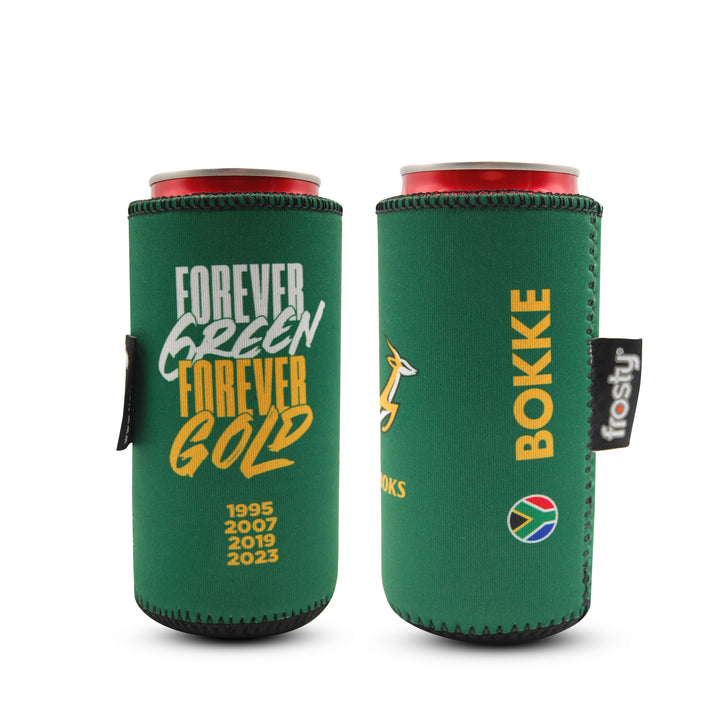 Springboks Forever Green – Frosty Neoprene Coolers